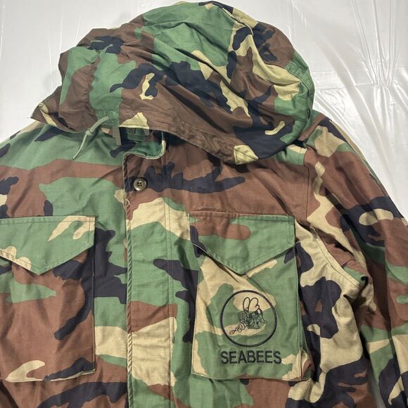 US Navy | Jackets & Coats | Vintage Us Navy Seabees M65 Field Jacket ...